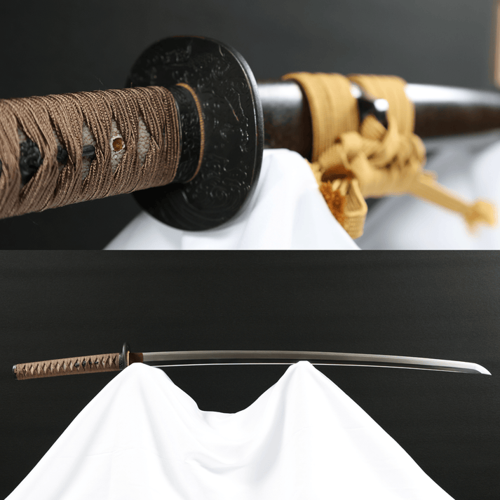 Katana Tidal Dragon Oroshigane Kobuse Blade Tōryū Koshirae 潮龍 | TangGu ...